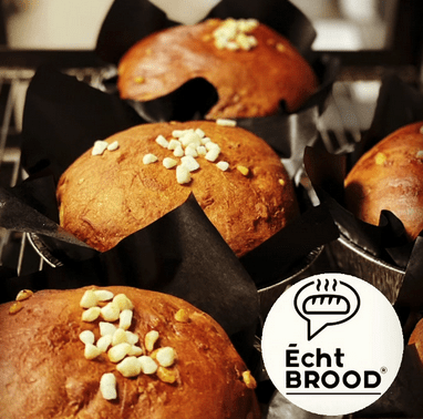 Het consumentenlogo Echt brood/Le Vrai Pain onderscheidt warme bakker ...